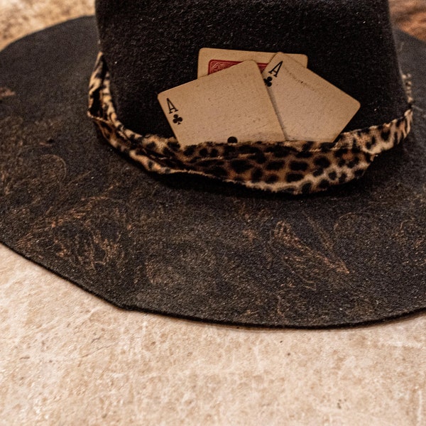 Burned Felt Hats - Etsy