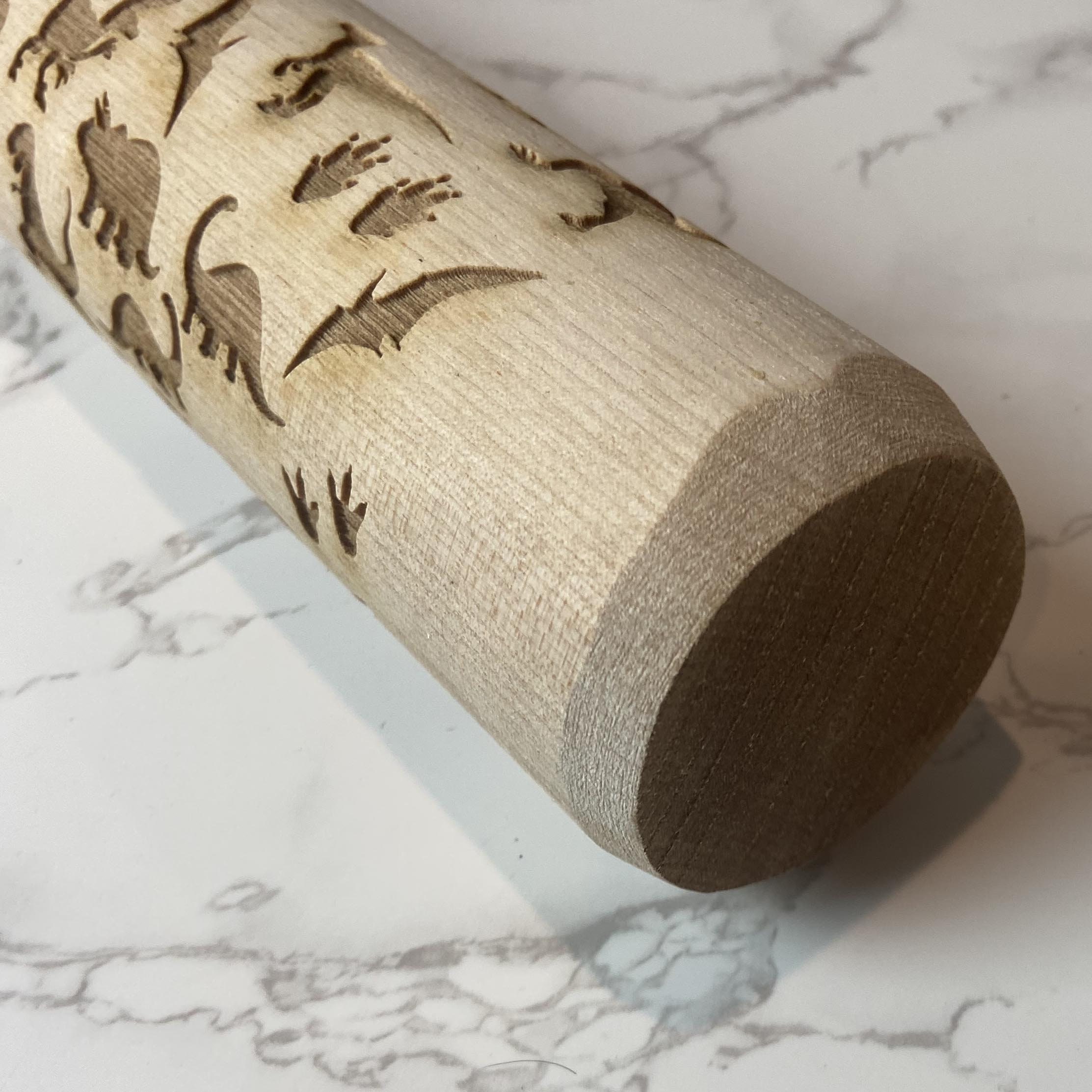Dinosaur Laser Engraved Rolling Pin, Decorator Themed, MADE IN OKLAHOMA ...