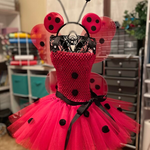 Ladybug Tutu Costume - Etsy