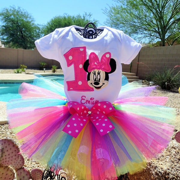 Minnie Mouse Tutu - Etsy
