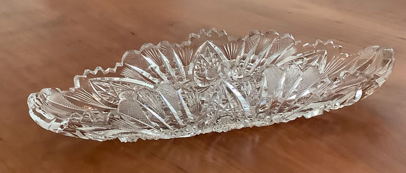 Stunning Antique American Brilliant Cut Crystal Celery - Etsy