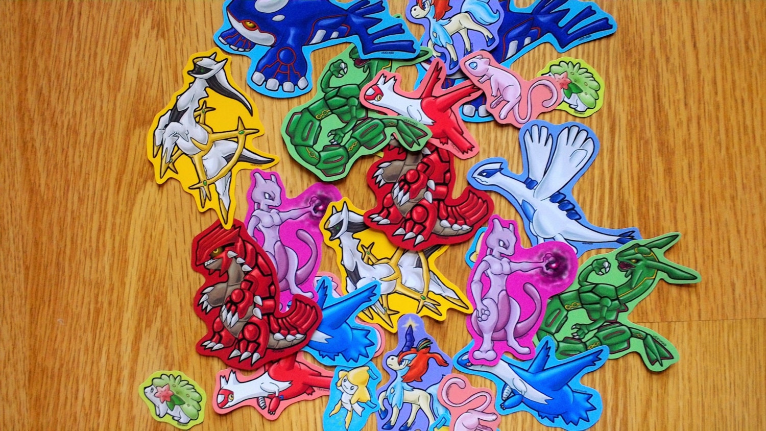 Legendary Pokémon Stickers - Etsy