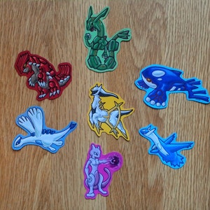 Legendary Pokémon Stickers - Etsy
