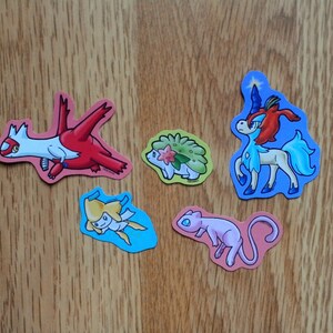 Legendary Pokémon Stickers - Etsy