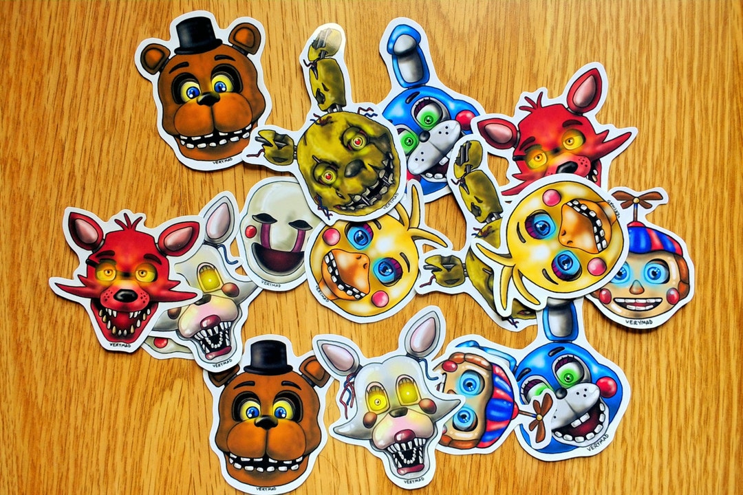 Five Night's at Freddy's (FNAF) Stickers - Etsy