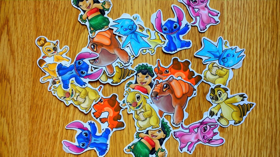 Lilo and Stitch Stickers - Etsy