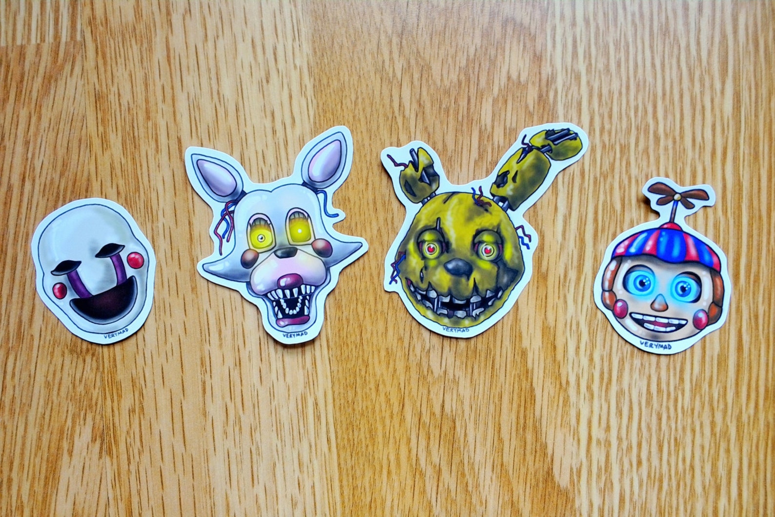 Five Night's at Freddy's FNAF Stickers - Etsy