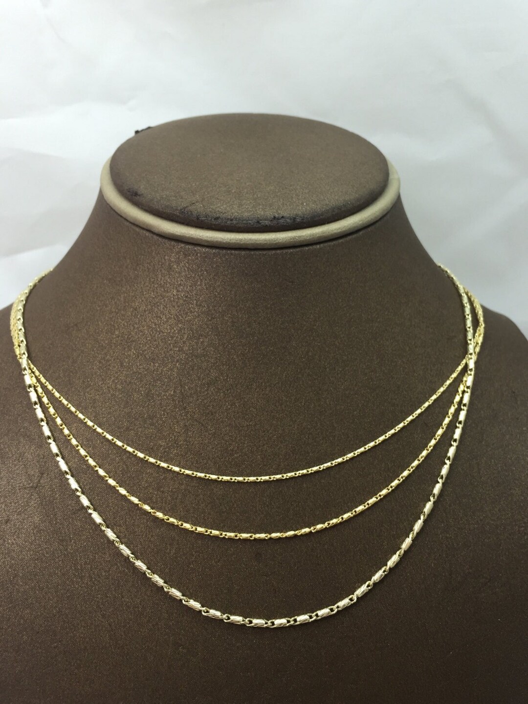 14K Solid Yellow Gold Razo Chain (available in Multiple Lengths/weights ...