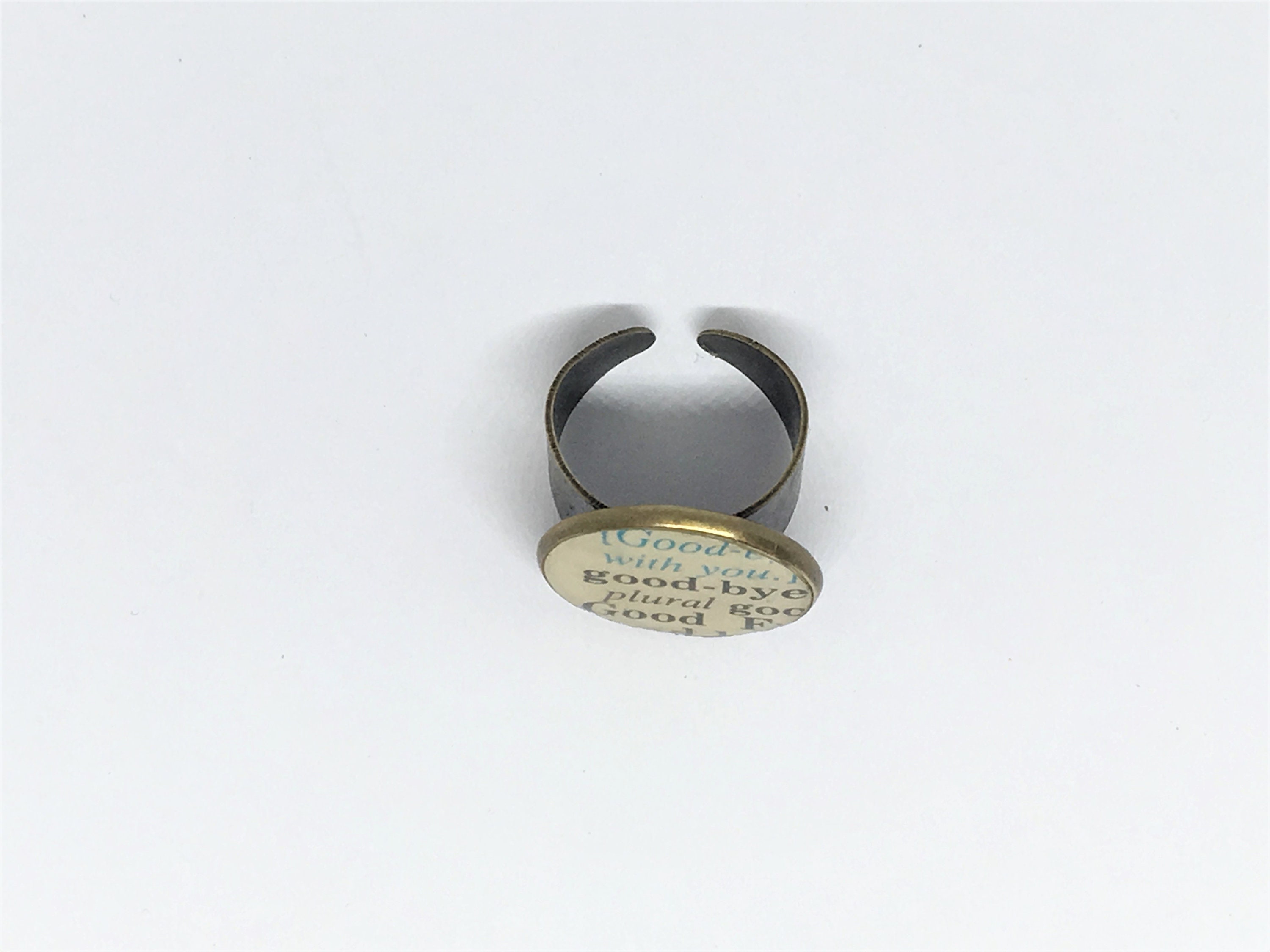 GOODBYE Ring,farewell Gift, Farewell Jewelry, Going Away Gift for ...