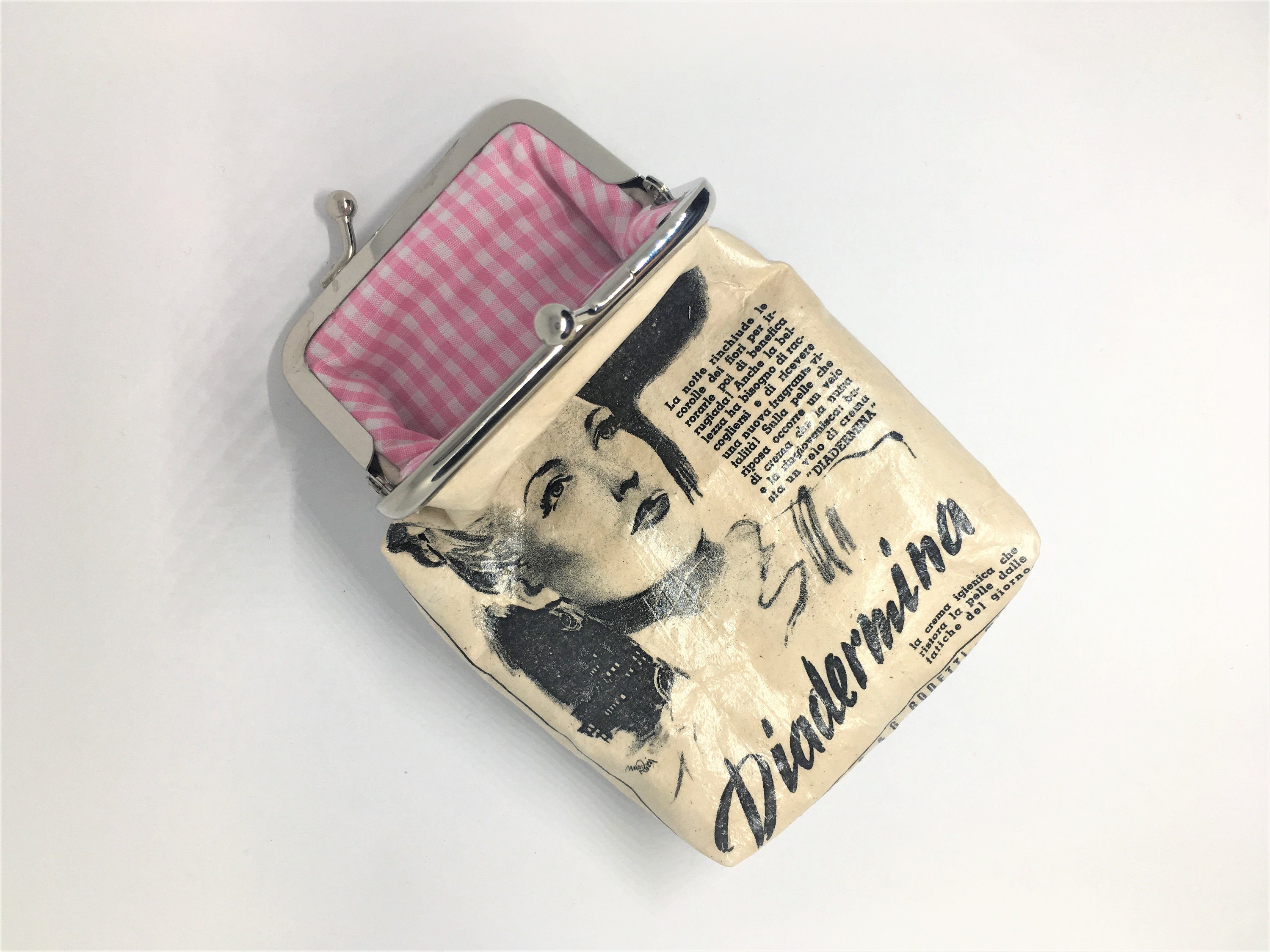 Recycled Magazine Purse 1950's Purse Vintage Design - Etsy UK