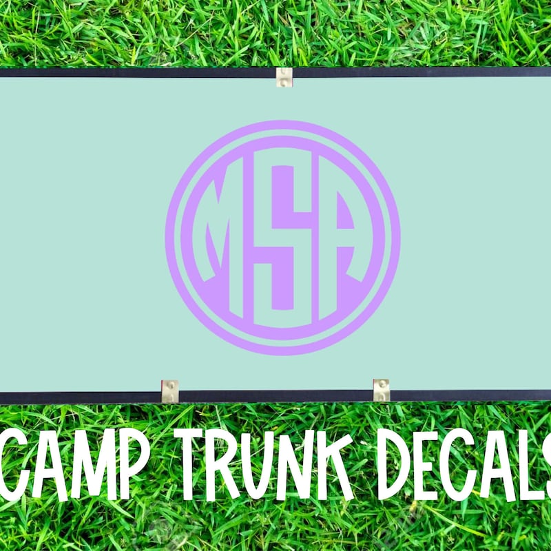 Camping Wall Decal - Etsy