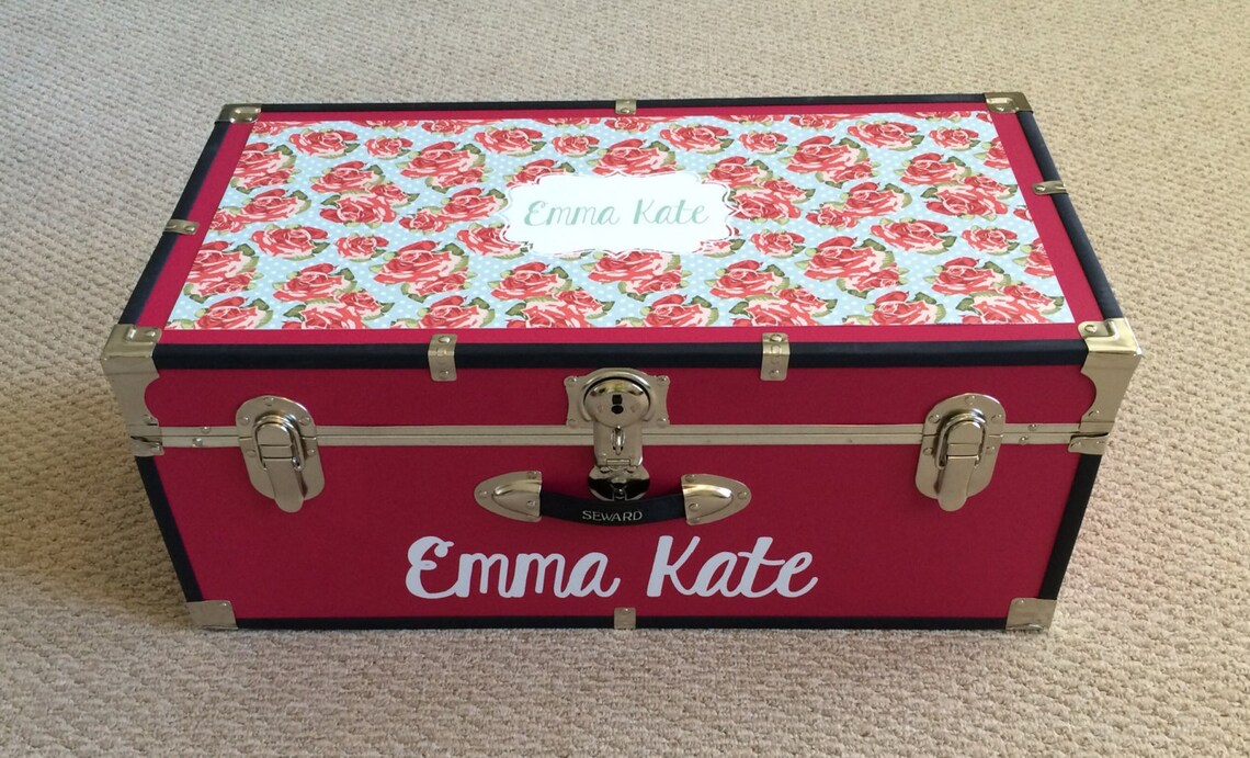 Custom Camp Trunk Design. Lid Skin. Cool Camp Trunk. - Etsy