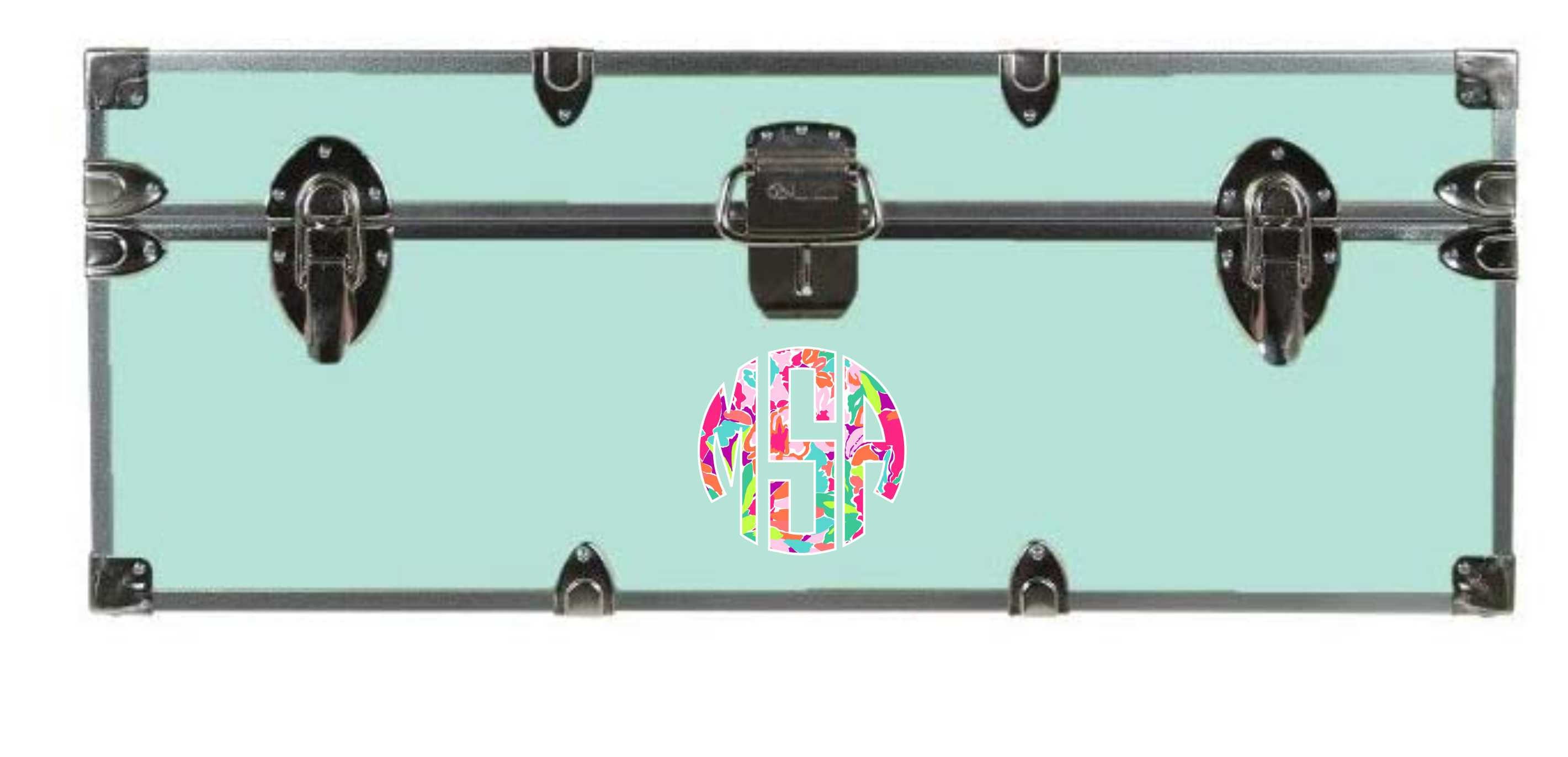 Custom Camp Trunk Vinyl Decal. Summer Camp Gear. Footlocker. Camp ...