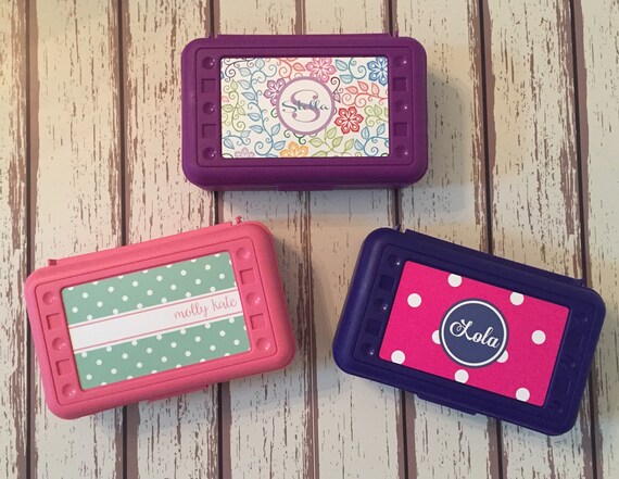 Personalized Pencil Box/ Custom Supply Boxes for Girls Back to | Etsy