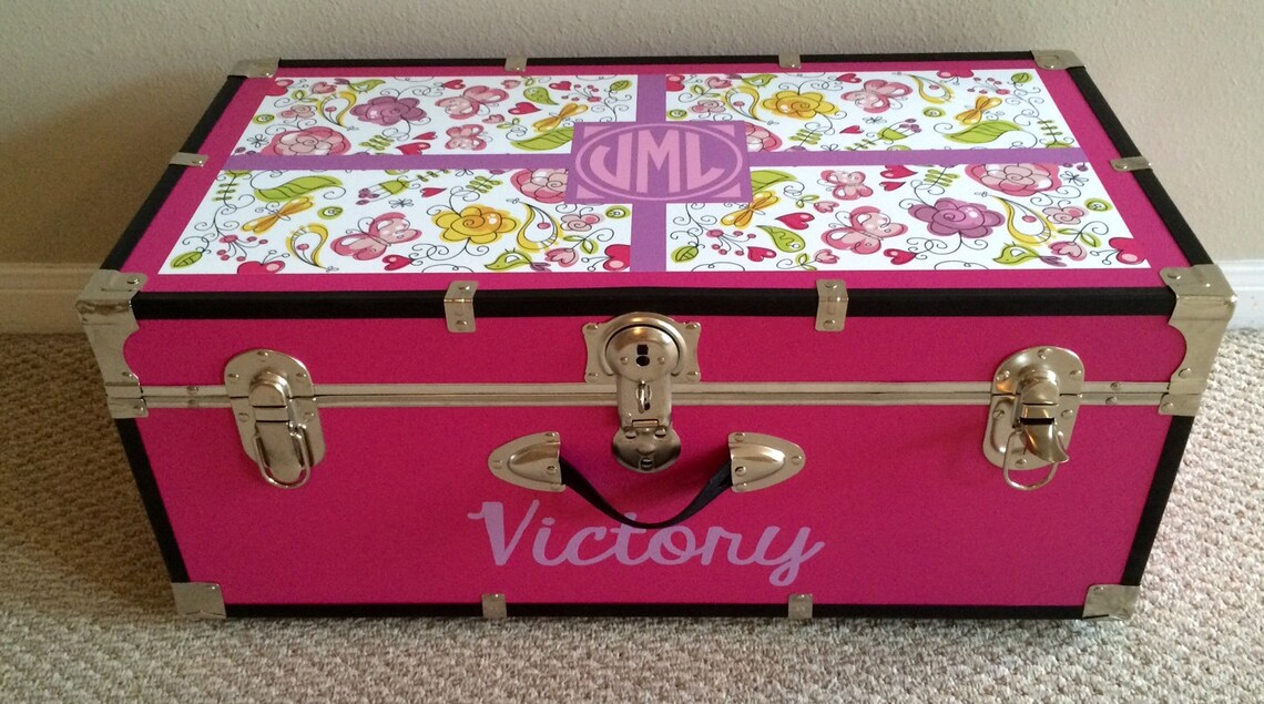 Custom Camp Trunk Design. Camp Trunk Sticker. Camp Trunk Monogram. Camp ...