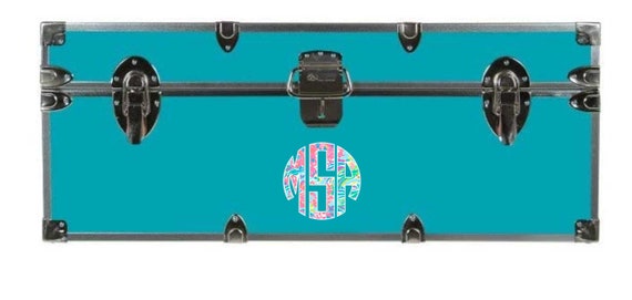 Custom Camp Trunk Vinyl Decal. Summer Camp Gear. Footlocker. | Etsy