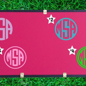 Custom Camp Trunk Vinyl Monogram Decal. Summer Camp Gear. Footlocker ...