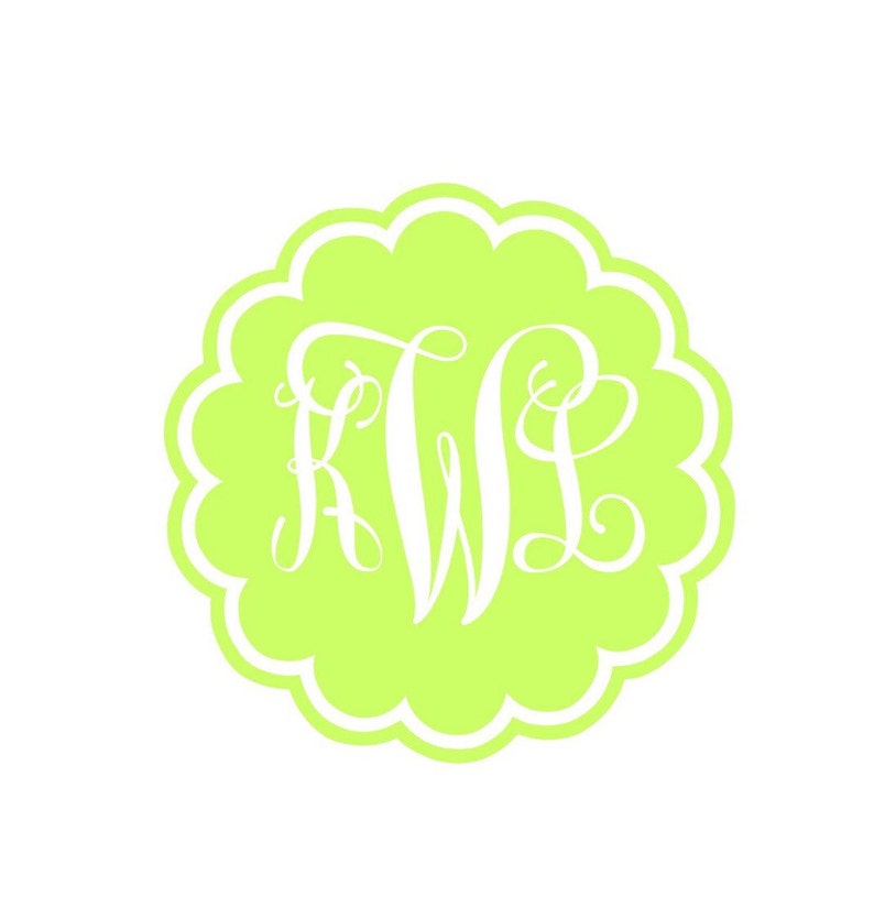 Yeti Decal Yeti Rambler Yeti Colster Personalized Monogram Etsy
