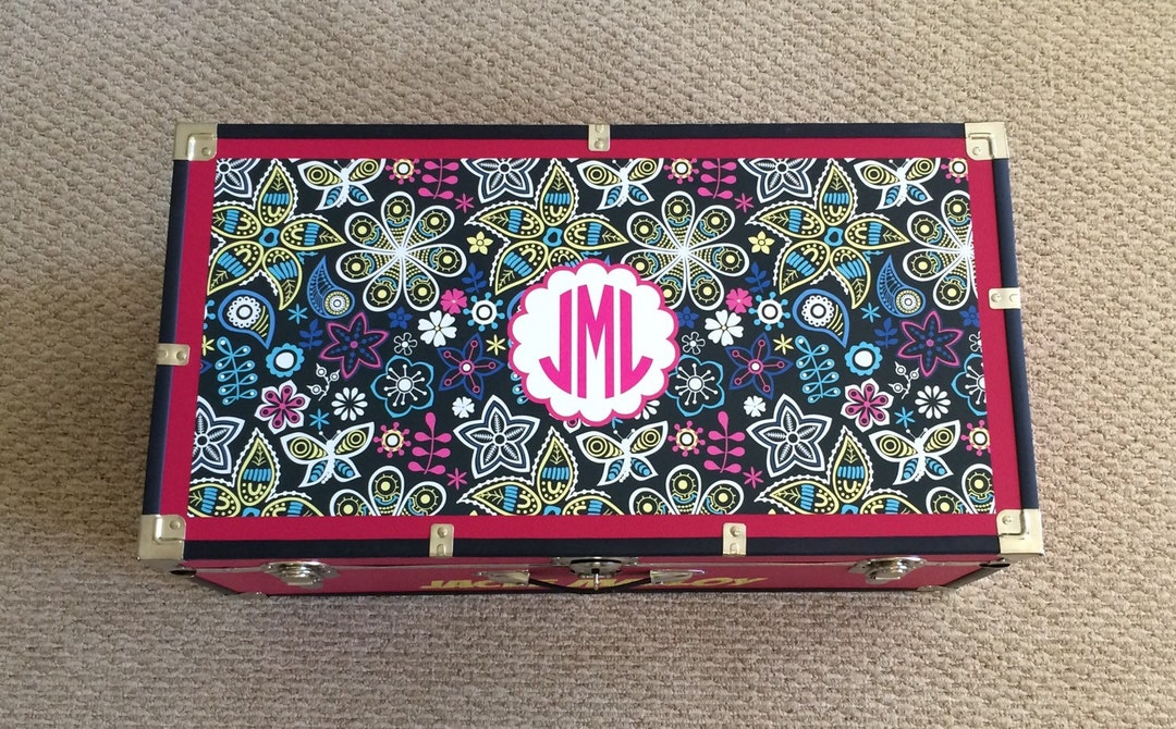 Chic Girls Custom Camp Trunk Design. Personalized Camp Trunk. Camp ...