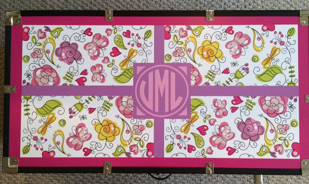 Custom Camp Trunk Design. Camp Trunk Sticker. Camp Trunk Monogram. Camp ...