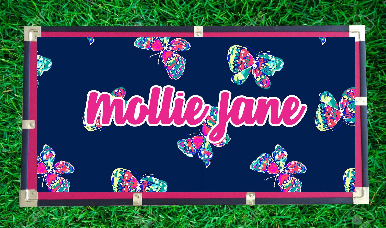 Custom Camp Trunk. Summer Camp Gear. Footlocker. Camp Monogram | Etsy