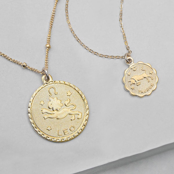 Zodiac Necklace - Etsy