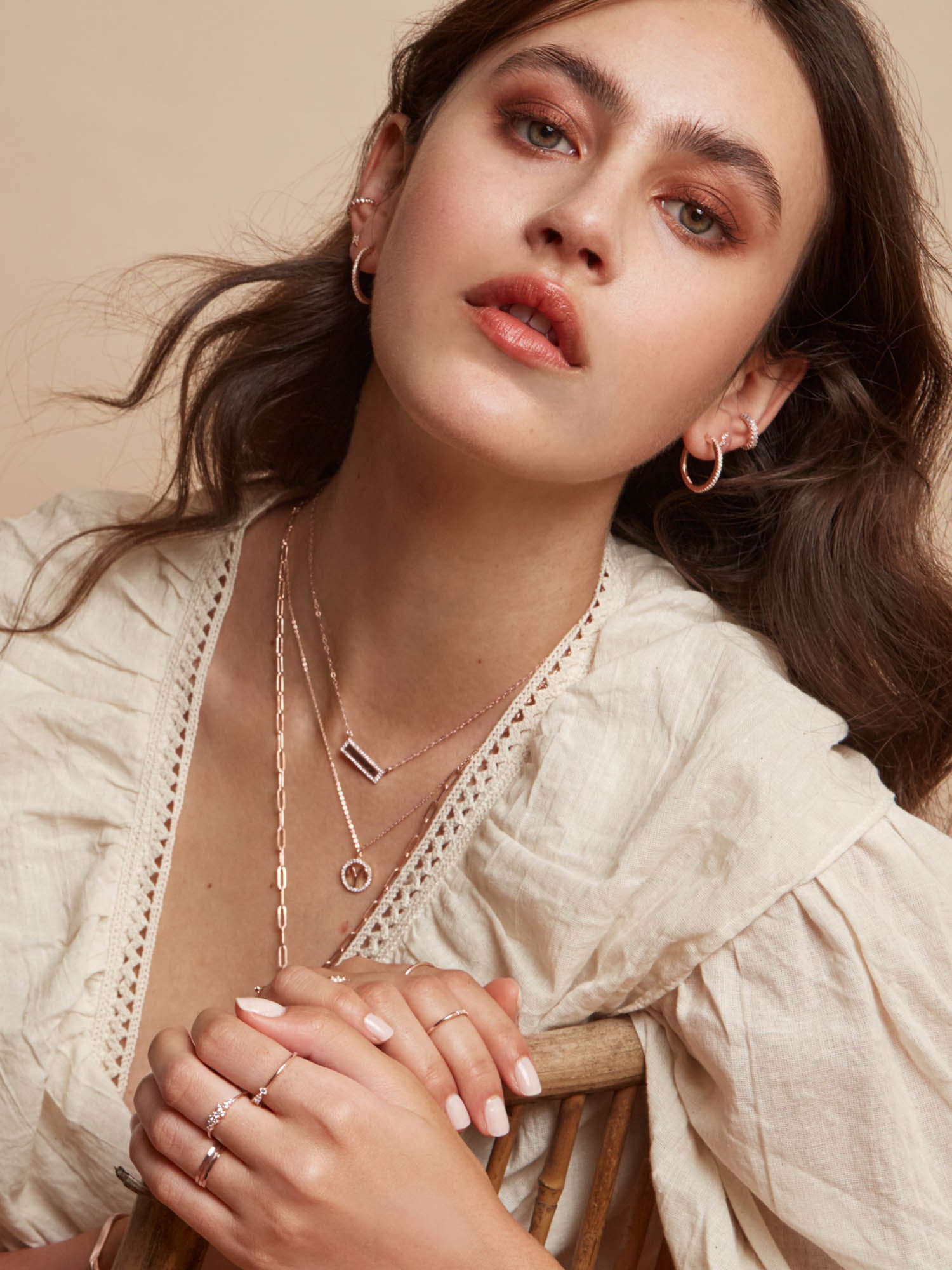 Sparkle Zodiac Necklace Rose Gold Zodiac Necklace | Etsy