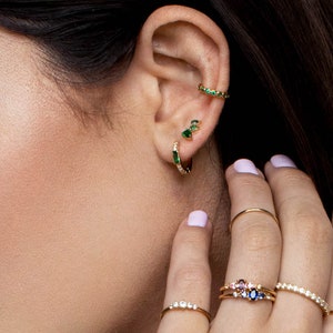 Vintage Inspired Ring Gold Pink Petite, Dainty Ultra Thin Stacking Ring ...