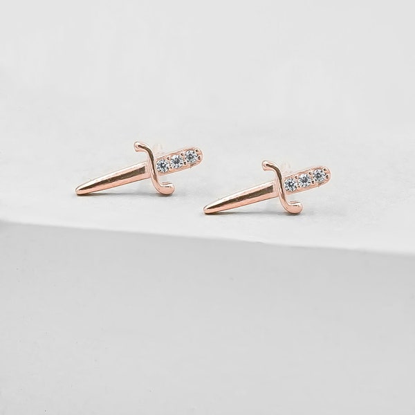 Dagger Earrings - Etsy