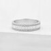 Engraved Eternity Ring Silver Engraved Ring Monogram - Etsy