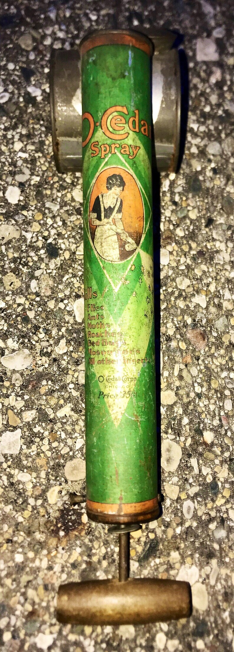 Vintage 1920s Antique O-cedar Green PESTICIDE HANDPUMP SPRAY | Etsy