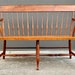 Mid Century Vintage Nichols & Stone Solid Maple Hardwood Bench - Etsy