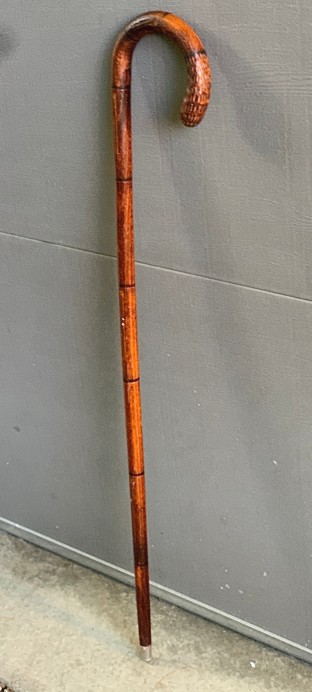 Early 20th Century Antique Rustic Artisan Hand Carved American Folk Art ...