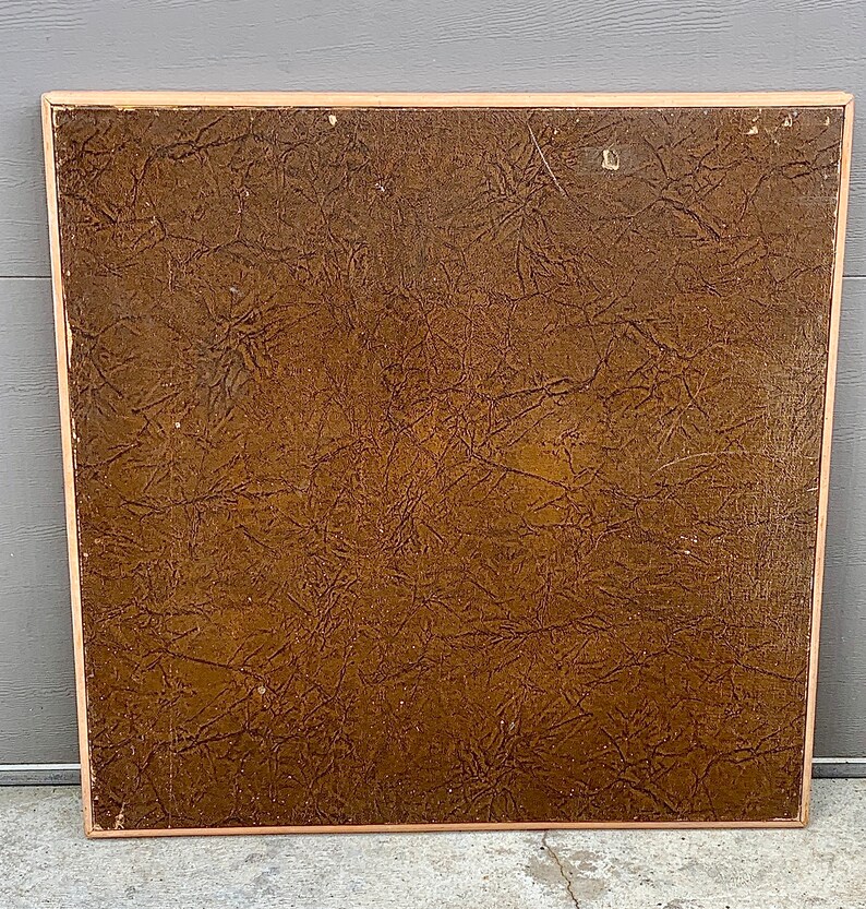 Mid Century Vintage Leg-o-matic Embellished Wooden Folding Card Table ...