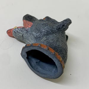 Antique Heavy Metal Decorative Figural Dog Head Cane Topper Cap - Etsy