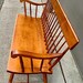 Mid Century Vintage Nichols & Stone Solid Maple Hardwood Bench - Etsy