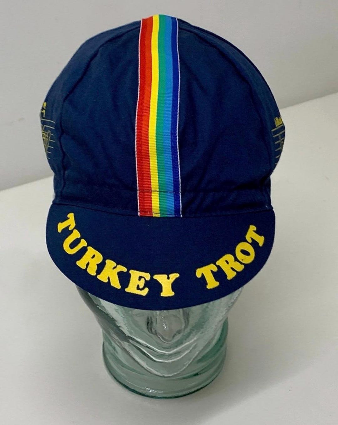 1983 Vintage Rare Dallas YMCA Thanksgiving Turkey Trot Rainbow Running ...