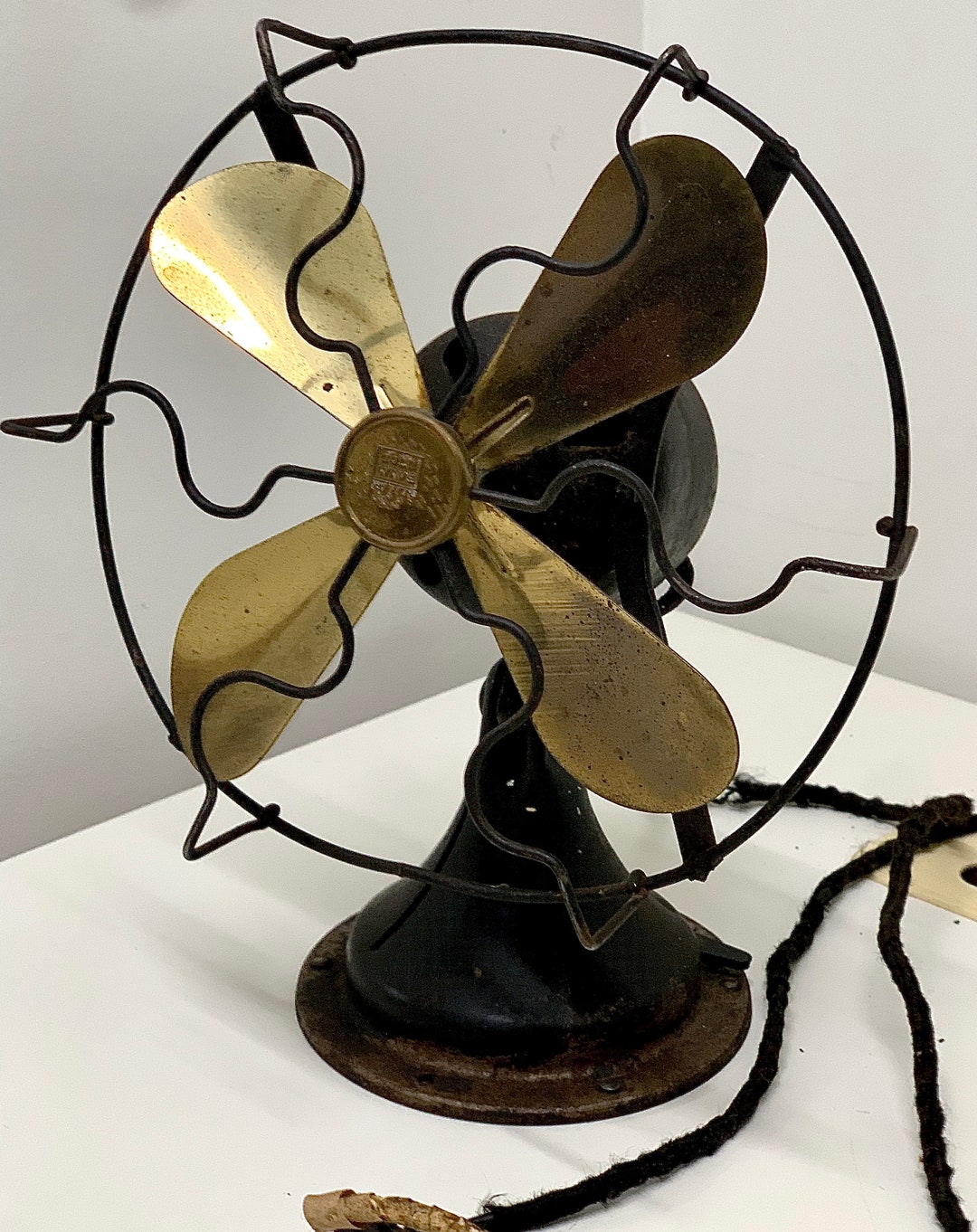 Mid Century Vintage COLD WAVE Solid Metal Antique Desk Fan - Etsy