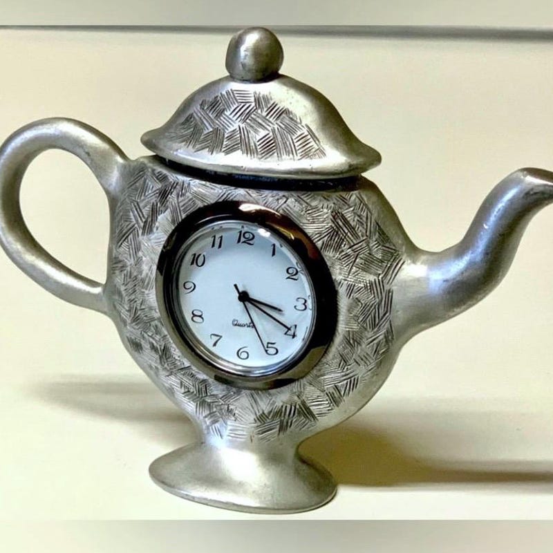 Teapot Wall Clock - Etsy