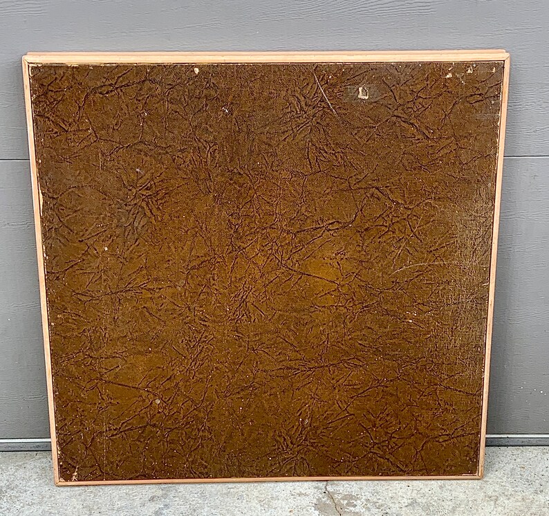 Mid Century Vintage Leg-o-matic Embellished Wooden Folding Card Table ...