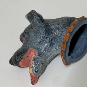 Antique Heavy Metal Decorative Figural Dog Head Cane Topper Cap - Etsy