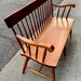 Mid Century Vintage Nichols & Stone Solid Maple Hardwood Bench - Etsy