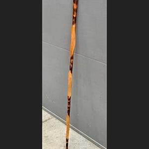 Antique Twisted Burley Branch Root Wood Swagger Walking Stick Straight ...