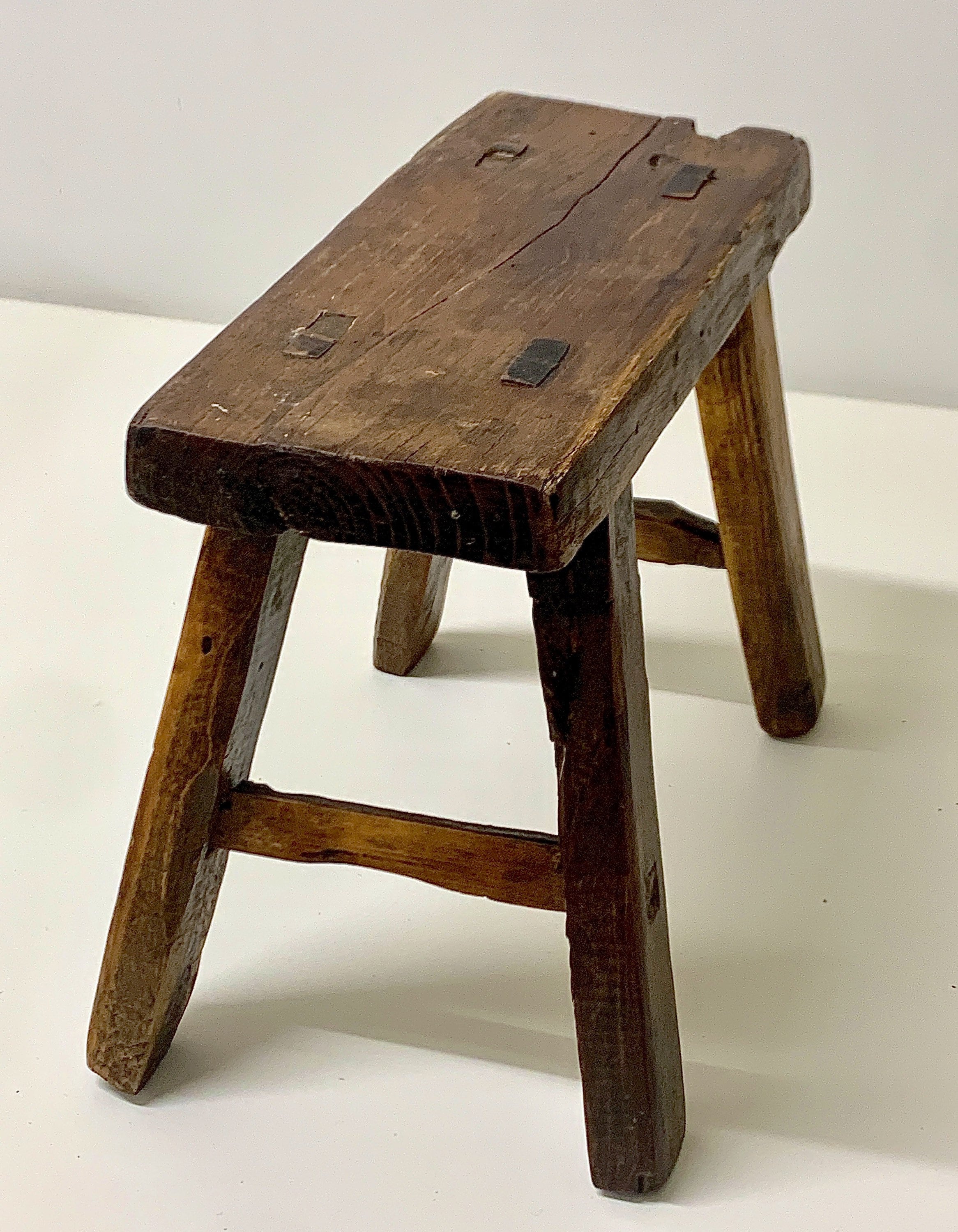 Vintage Primitive 19th Century Rustic Antique Hand Made Solid Hardwood ...