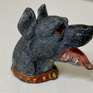 Antique Heavy Metal Decorative Figural Dog Head Cane Topper Cap - Etsy