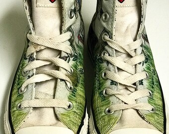 Mens 4 Womens 6 Rare Limited Edition Love Note CONVERSE CHUCK TAYLOR Canvas High Top Classic Basketball Skateboarding Sneakers Shoes Etsy