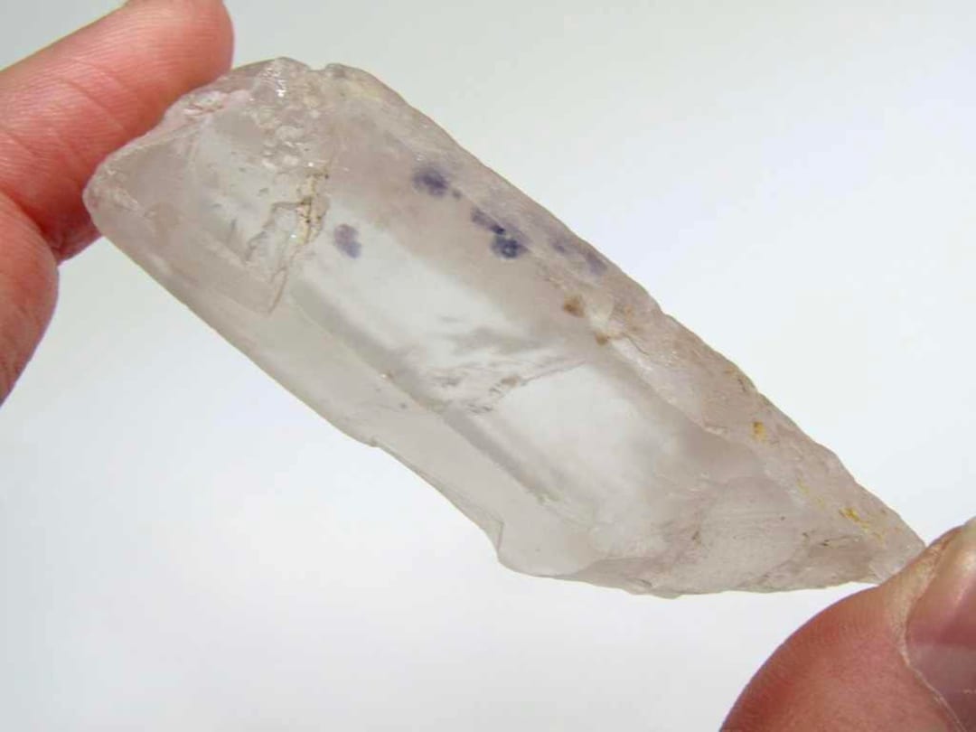 Fluorite Included Quartz, Raw Fluorite Quartz Crystal Specimen From ...