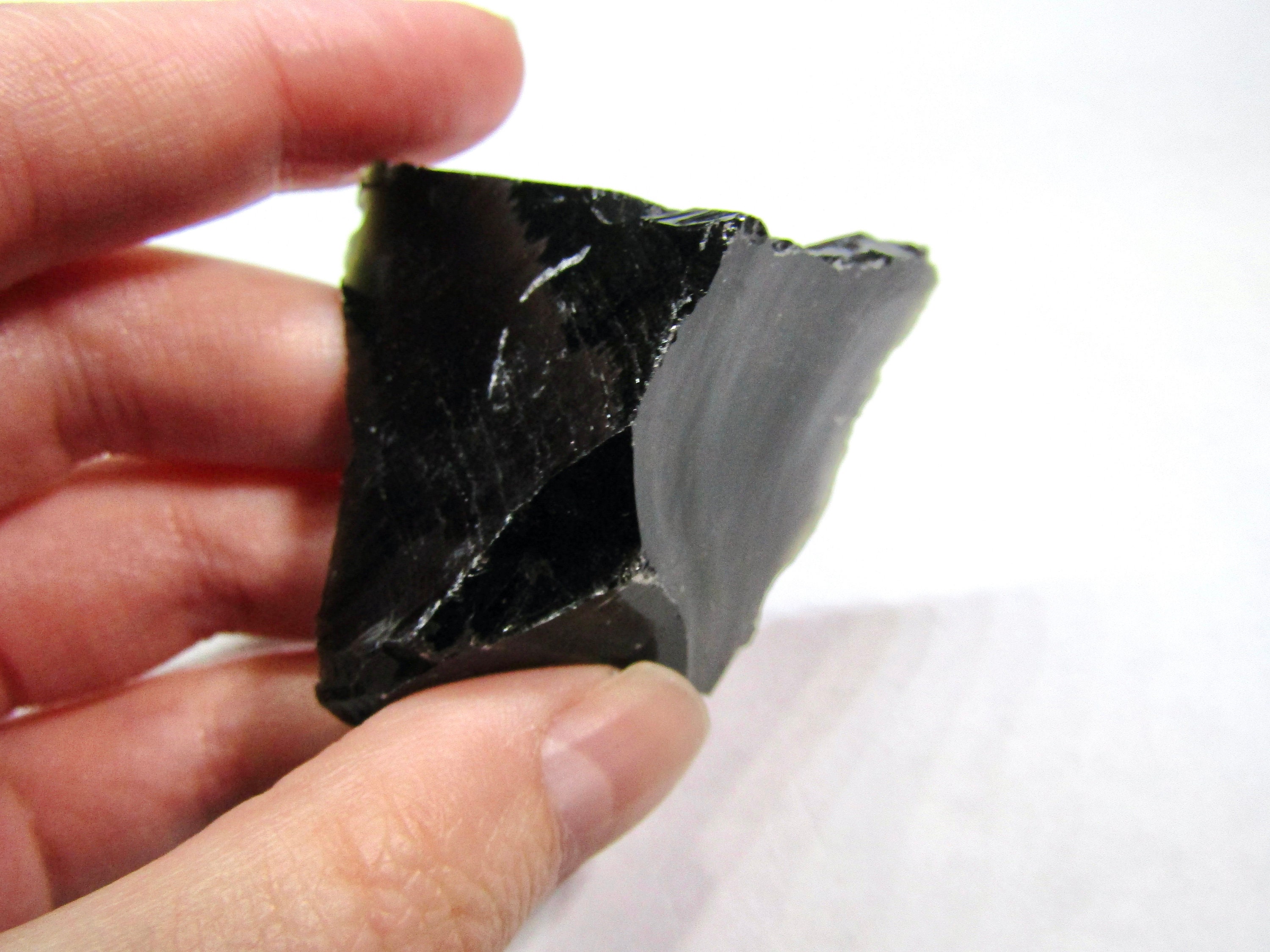 Obsidian Raw Chunk Raw Black Obsidian Stone Piece Natural - Etsy