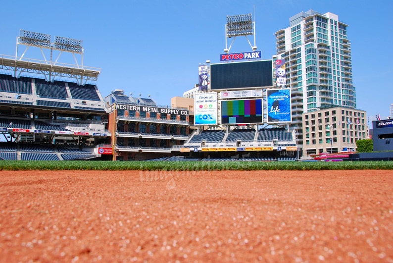 Baseball Field Major League Petco Park San Diego Padres Western Metal ...