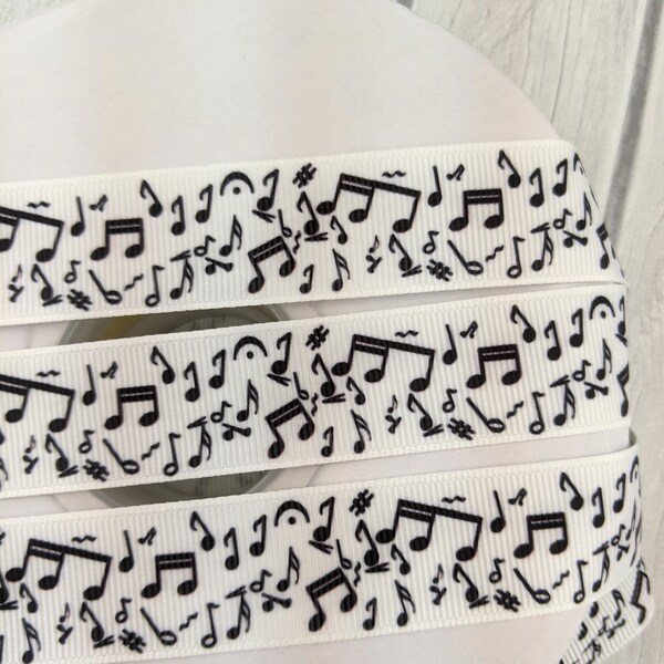Music Note Ribbon - Etsy